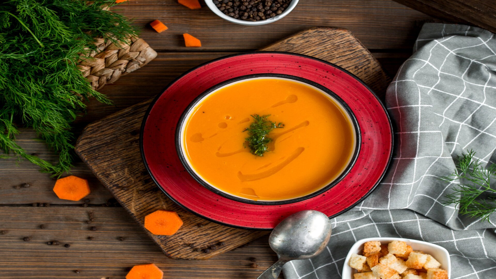 Recept - Krem juha sa mrkvom, celerom i kurkumom